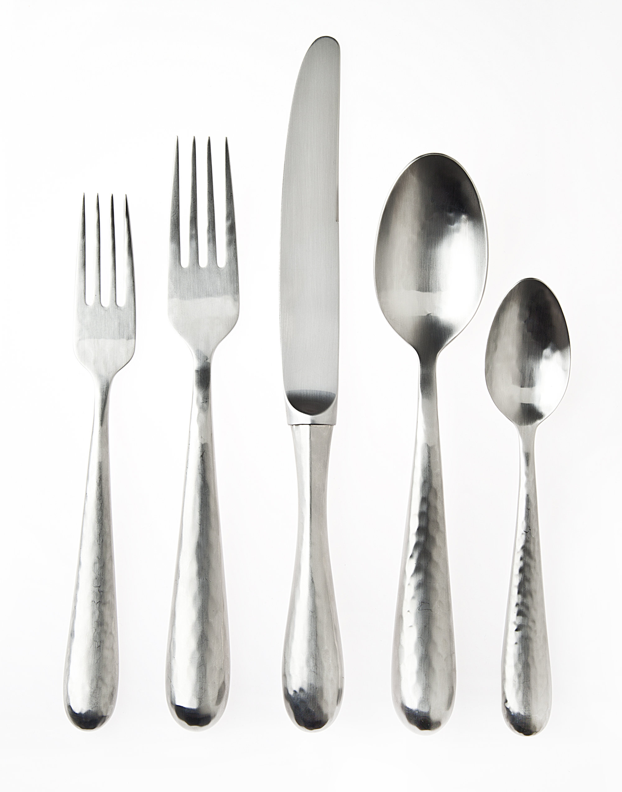 Ricci Argentieri Florence 5 Piece 18/10 Stainless Steel Flatware Set ...