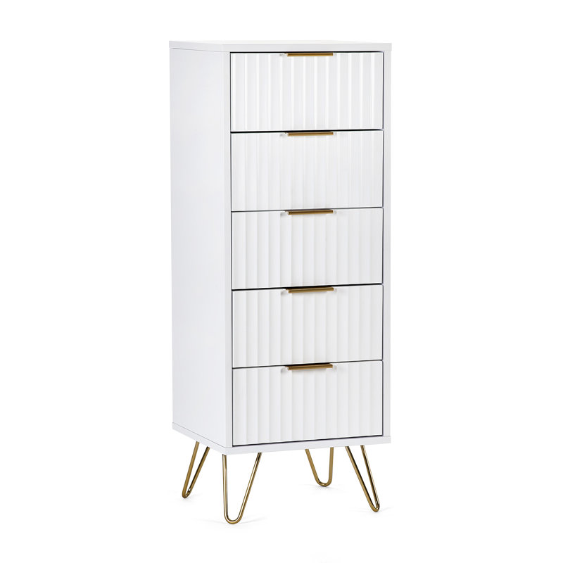 Fairmont Park Bratches 5 Drawers 45cm W Chest of Drawers & Reviews ...