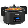 Green4ever 8.5 Quart Programmable Slow Cooker With Locking Lid | Wayfair