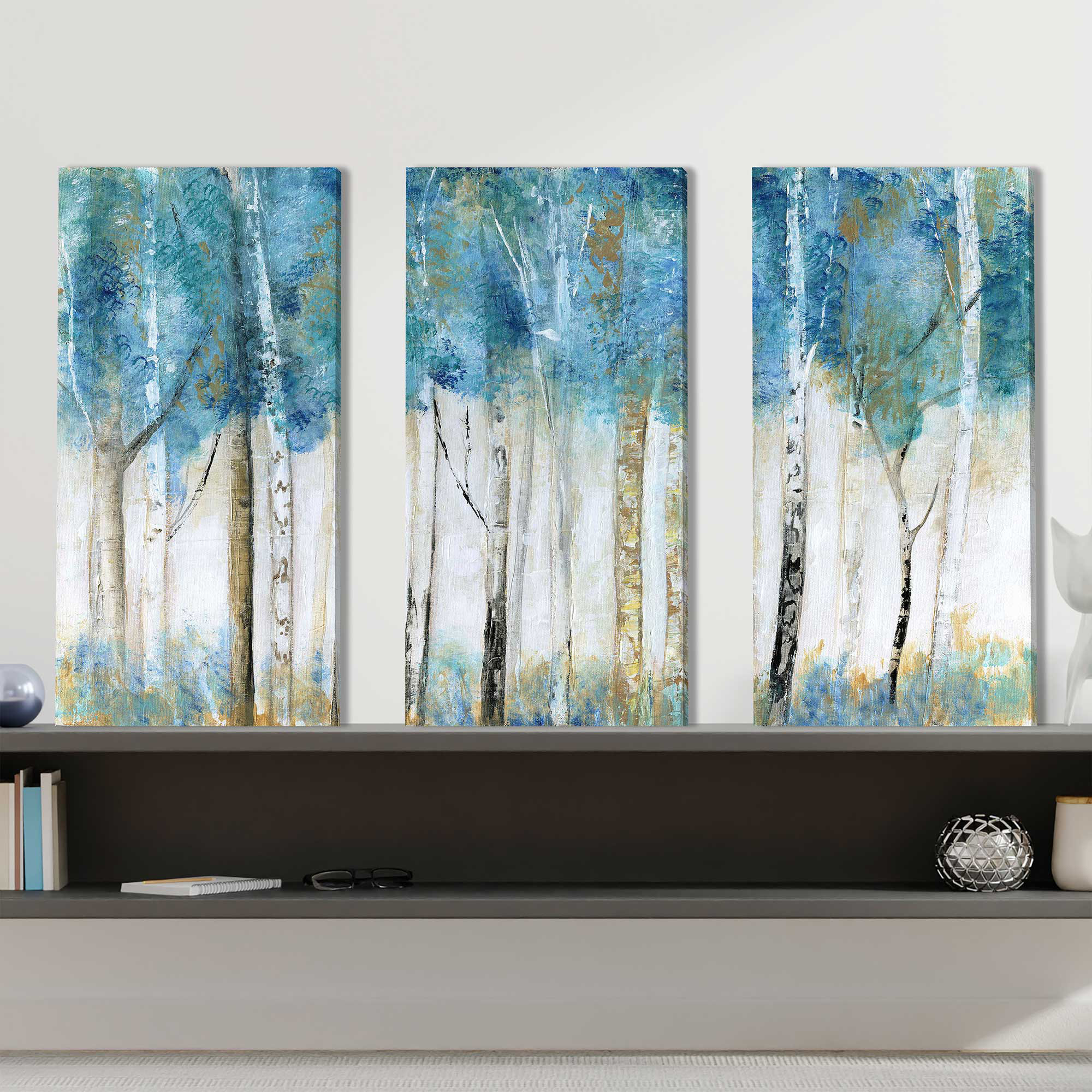Millwood Pines Savell Magical Wood by Tava Studios - 3 Piece Wrapped ...