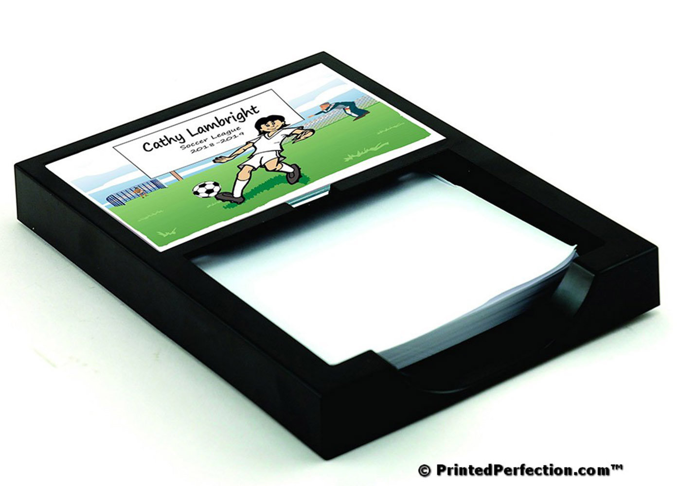 Printed Perfection Personalized Soccer Player, Adult - Female Memo ...