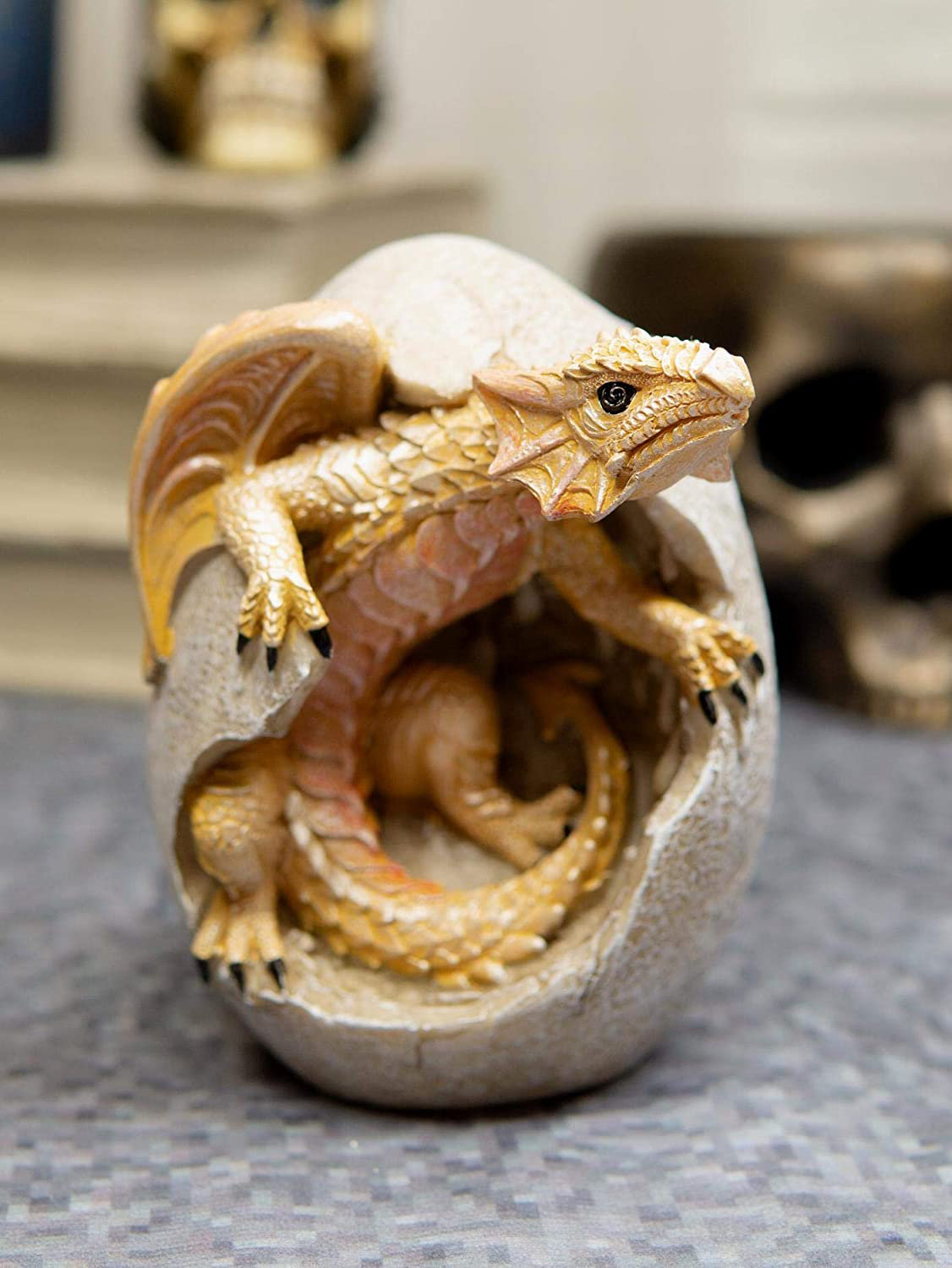 Trinx Fossil Raeon Sunlight Dragon Wyrmling Hatchling Breaking Out Of ...