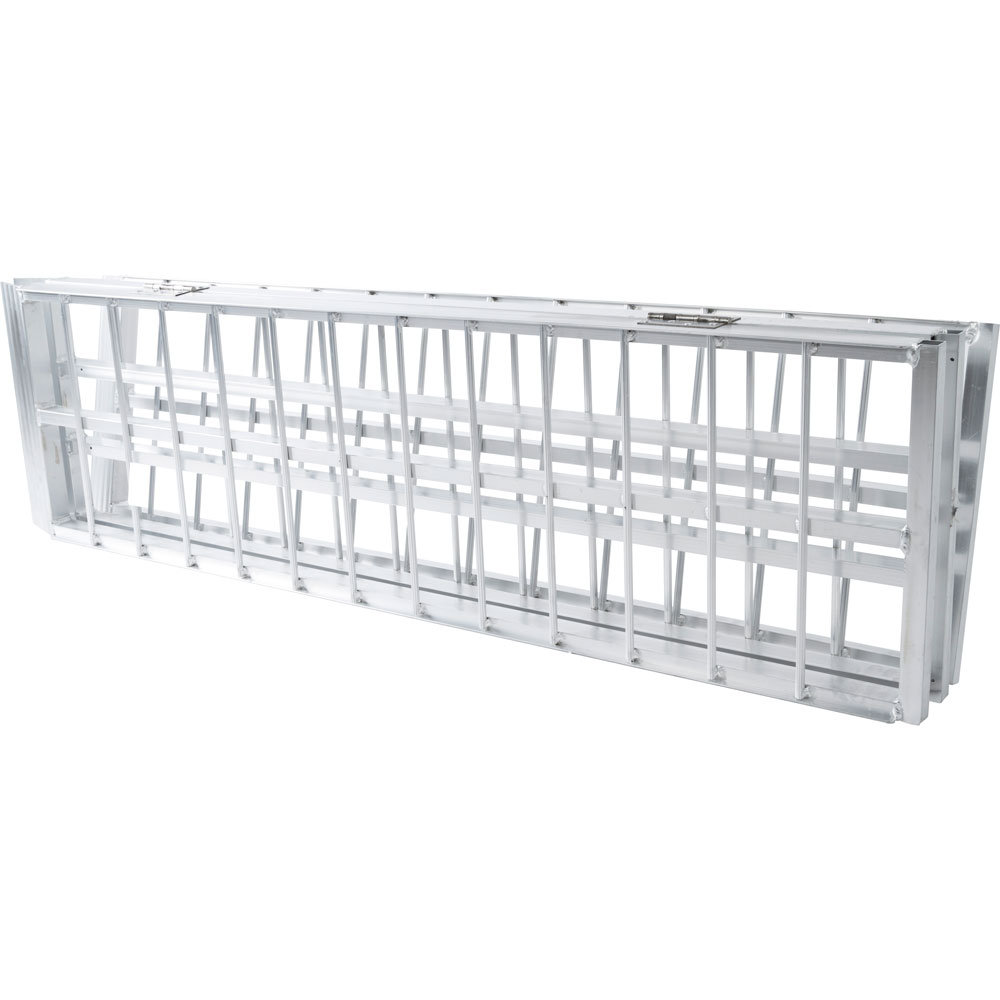 Black Widow Aluminum Tri-Fold Motorcycle Ramp | Wayfair