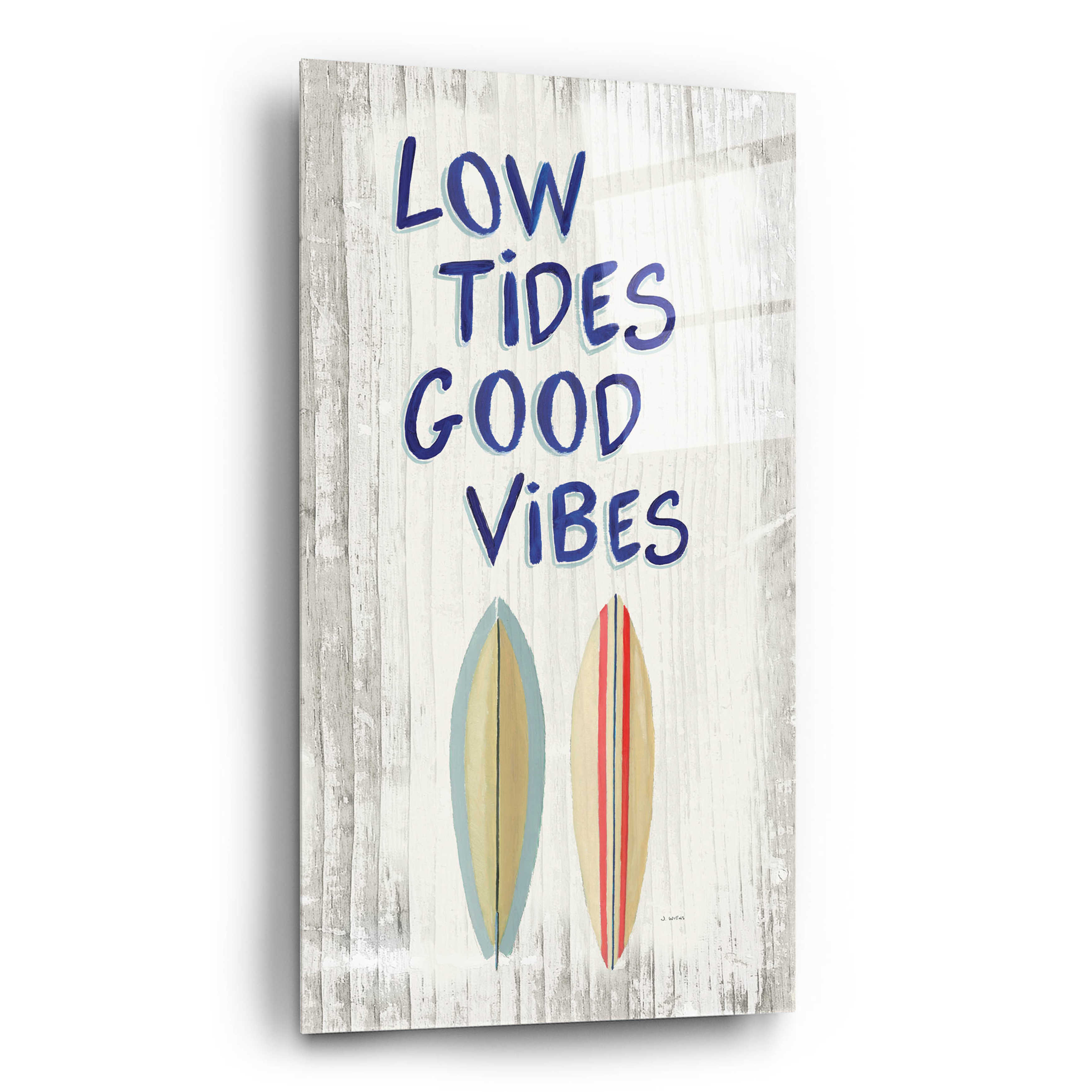 Trinx Epic Art 'Beach Time V' By James Wiens, Acrylic Gl Beach Time V ...