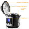 Mega Chef 6 Qt. Digital Electric Pressure Cooker & Reviews | Wayfair