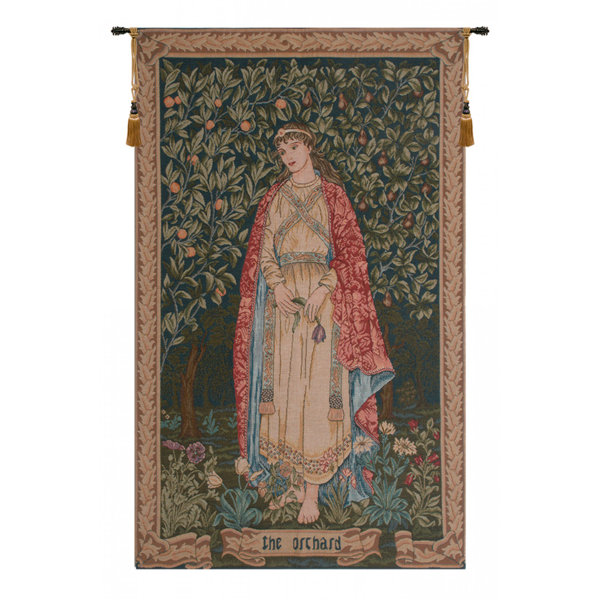 Charlotte Home Furnishings Loom Woven Blended Fabric Tapestry | Wayfair