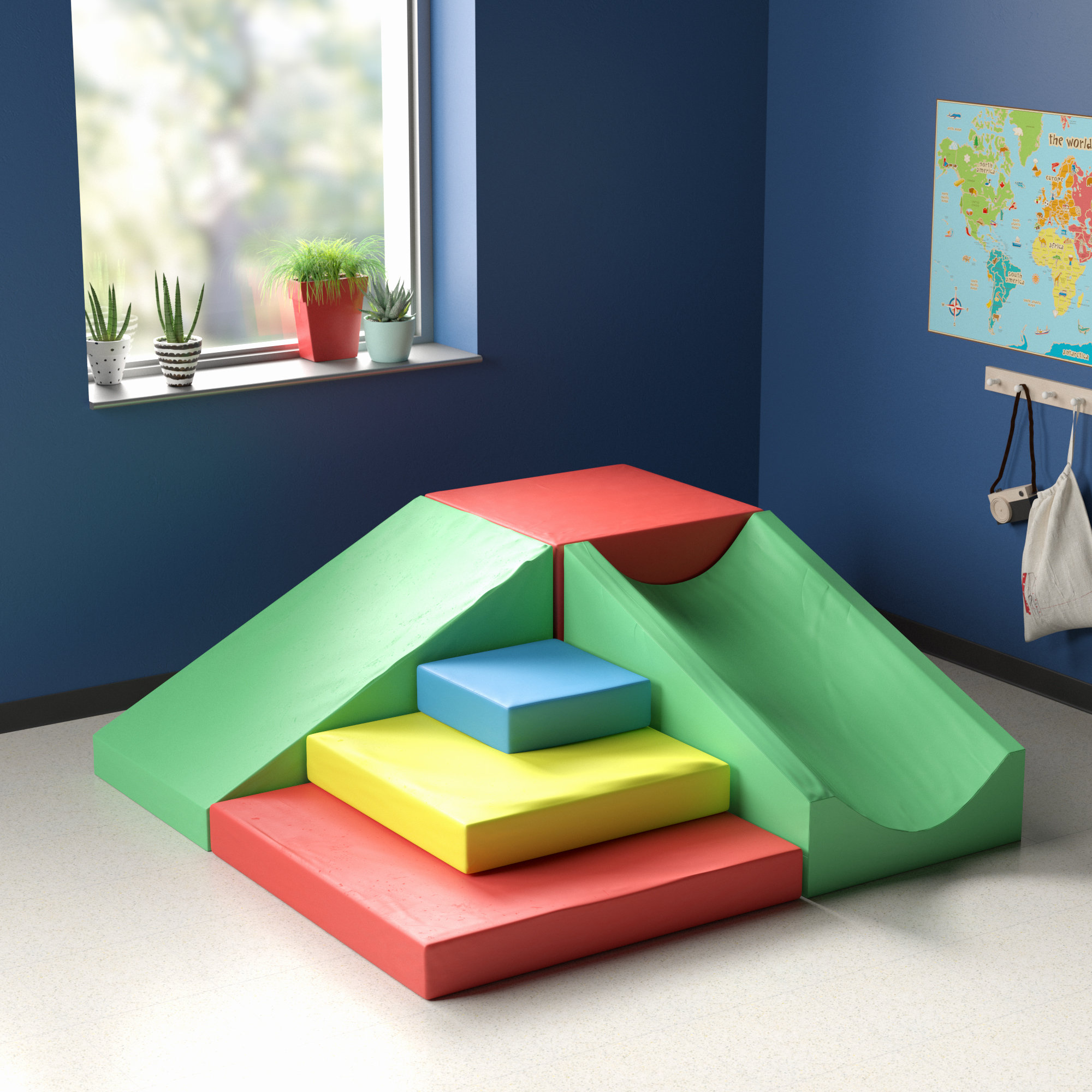 Children's Factory SoftPlay Corner Ridge Climber & Reviews | Wayfair