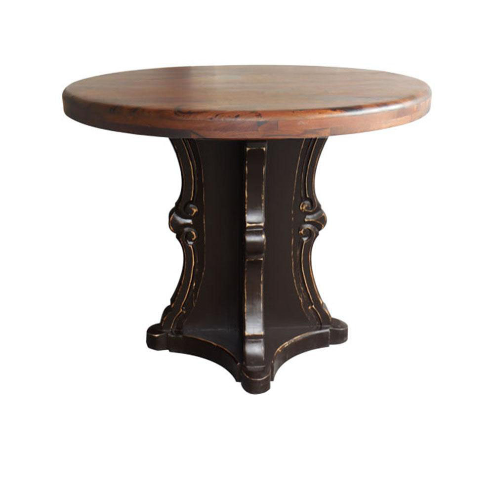 Fleur De Lis Living Crumpler Mesquite and Pine Wood Bar/Pub Table ...