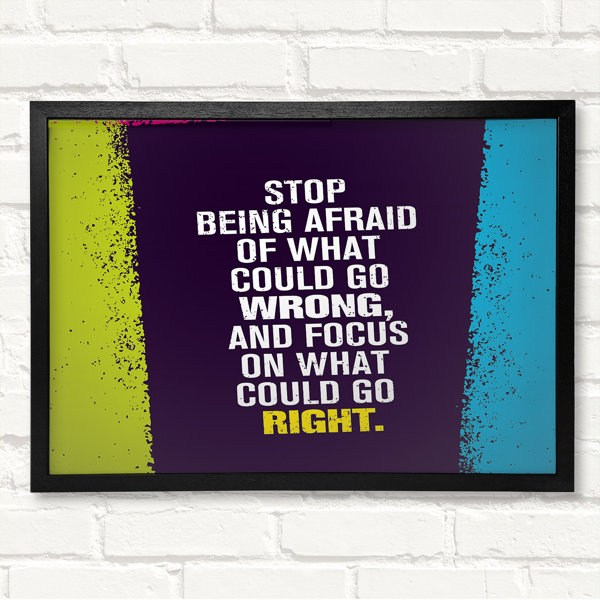 Happy Larry Closed Corner Frame Print on Wood | Wayfair.co.uk