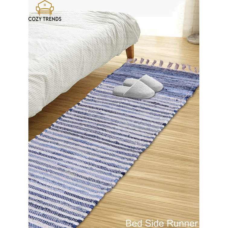 CozyHomesCollection Hand Knotted Cotton Rug | Wayfair