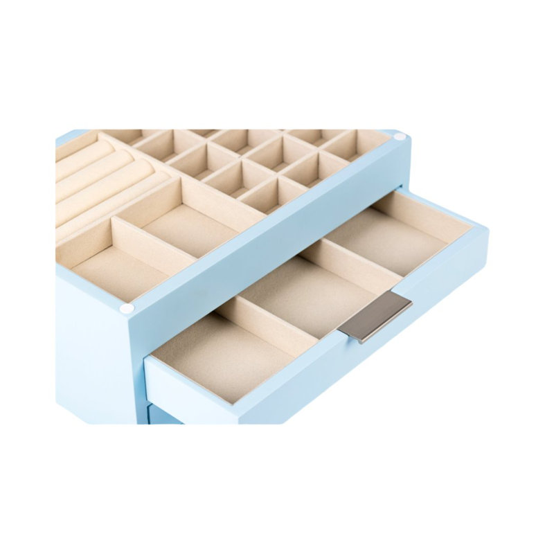 Hokku Designs Powder Blue Lift Top Jewelry Box | Wayfair