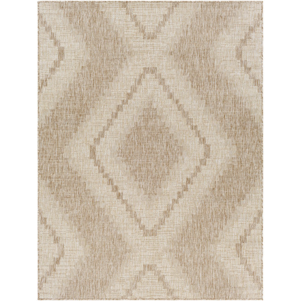 Foundry Select Calleja Geometric Indoor / Outdoor Rug & Reviews | Wayfair