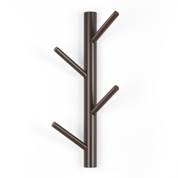 Ebern Designs Mirzet Wall Mounted 4 - Hook Coat Rack & Reviews | Wayfair