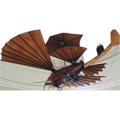 steampunk flying ship