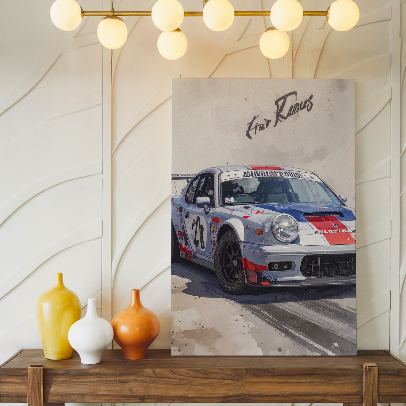 Ebern Designs Canvas Porsche 911 Rsr Martini Racing Iconic Race Car ...