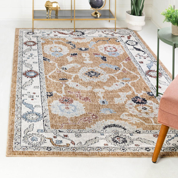 Bloomsbury Market Erica Floral Rug & Reviews | Wayfair