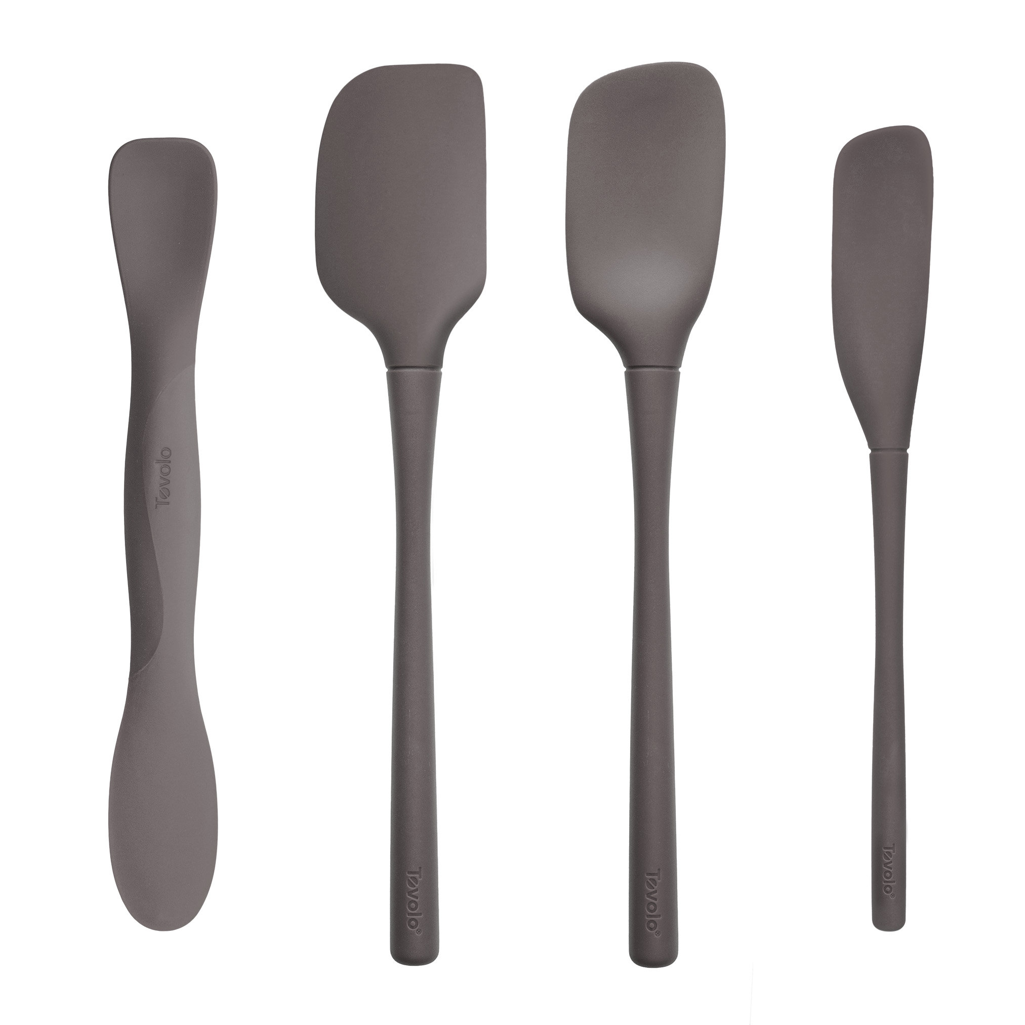 Tovolo All-Silicone Flex-Core Kitchen Tool Set Of 4 Utensils, Scoop ...