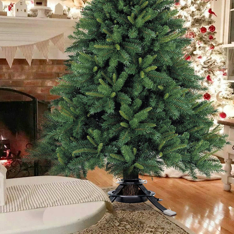 AMIZOY Large Real Christmas Tree Stand for Live Tree,Metal Christmas ...