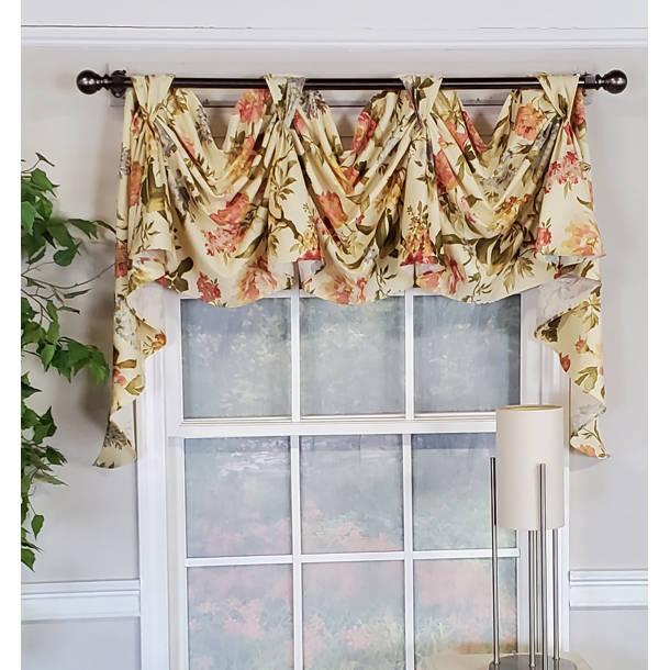 Ebern Designs Nurdogan Polyester Sheer Window Scarf Panel | Wayfair