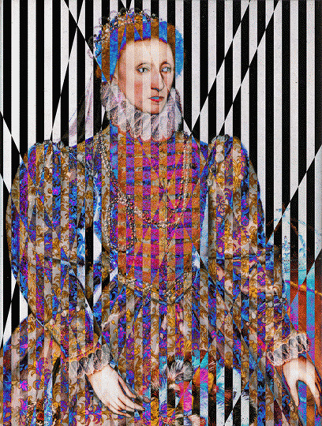 Wendover Art Group Psychedelic 1 by Thom Filicia - Picture Frame ...