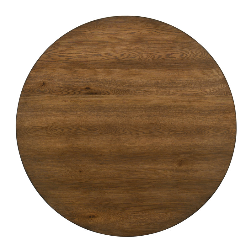 Gracie Oaks Siga Counter Height Solid Oak Dining Table | Wayfair
