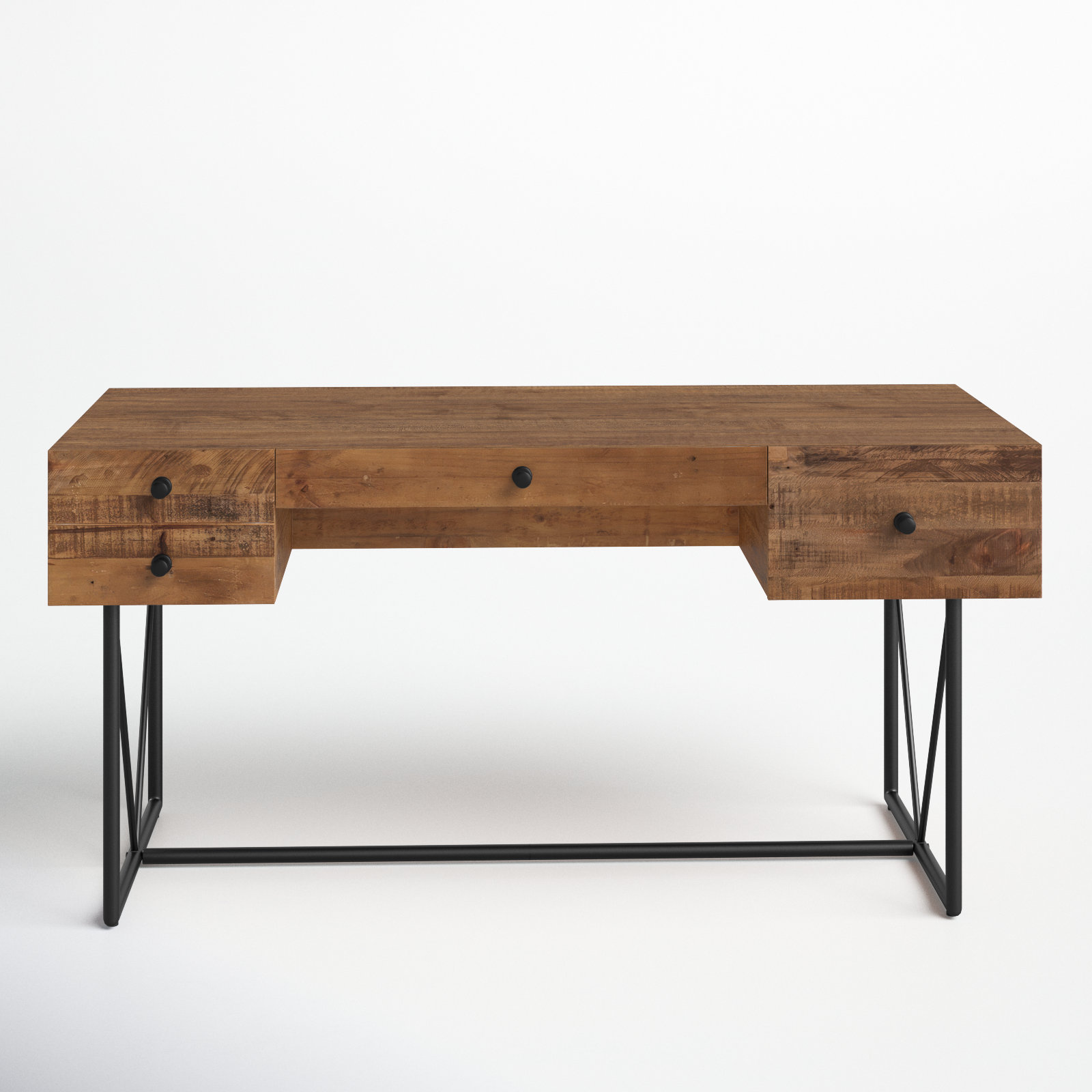 Birch Lane™ Rafi Solid Wood Writing Desk & Reviews | Wayfair