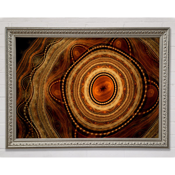 Bright Star Aboriginal Tribal Power - Single Picture Frame Print ...