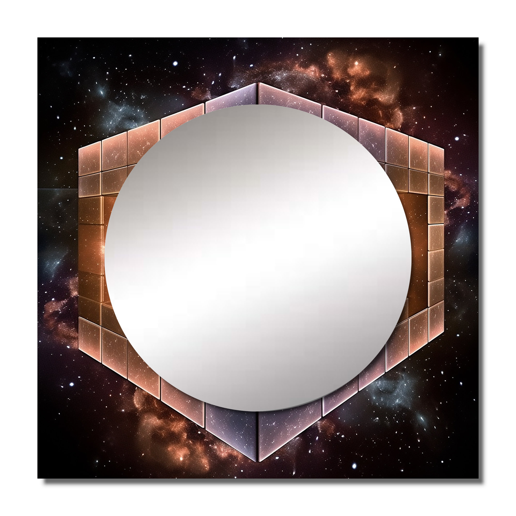 Design Art Block Universe Theory Space Galaxy I - Space Square Living ...