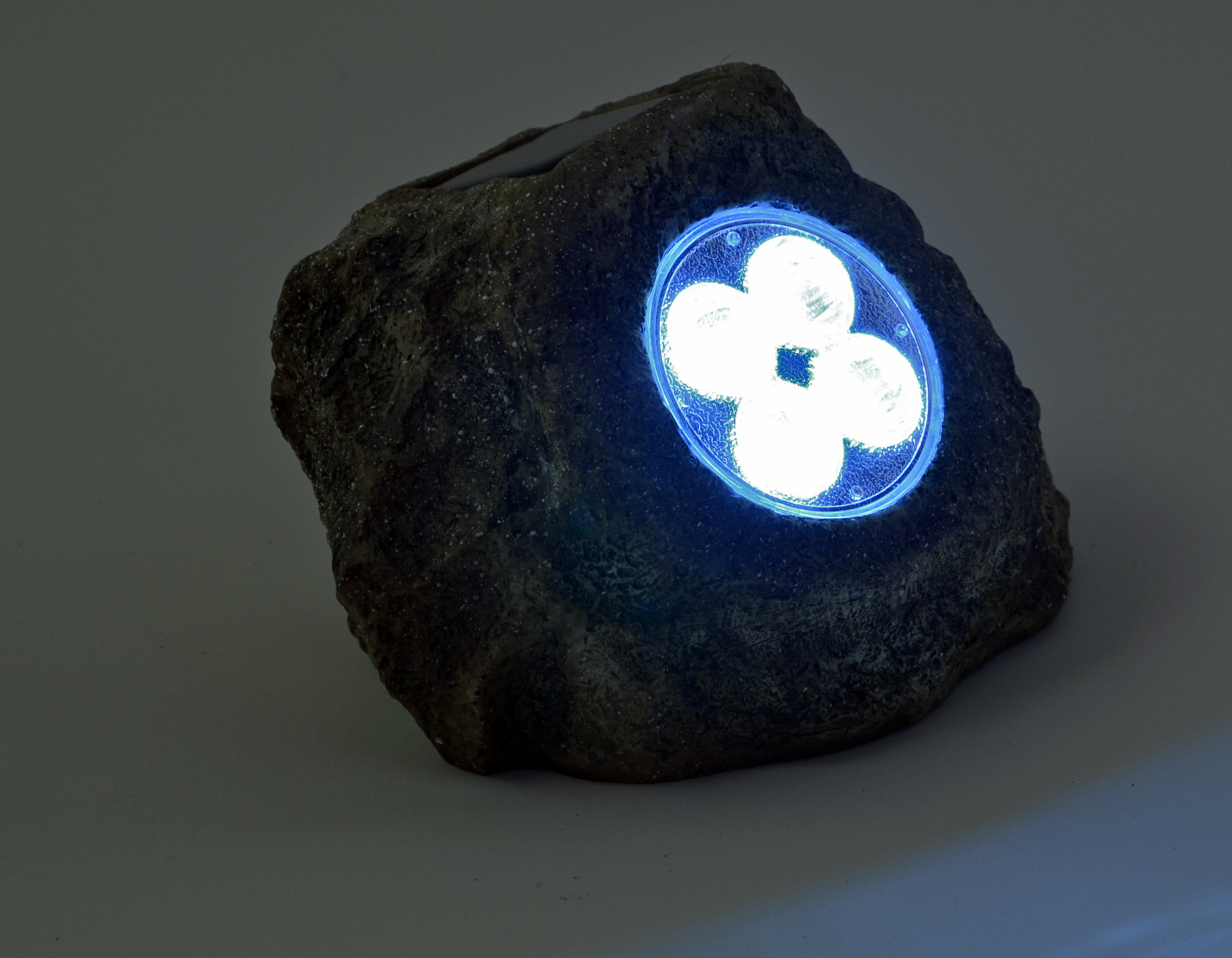 Arlmont & Co. Vanesa Gray Solar Powered Integrated LED Well Light Pack ...