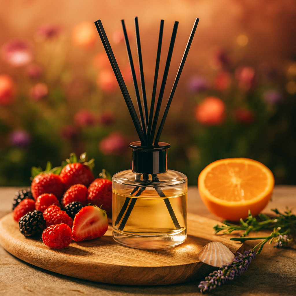 Nicola Spring Summer Berries Candle & Diffuser Set - 400g Jar & 200ml ...