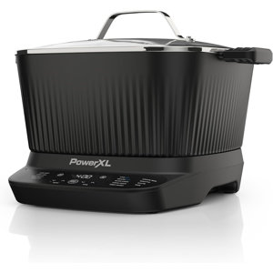 PowerXL STIRMAX PLUS 7.5 Qt Digital Multi-Cooker, Automatic Paddle to ...