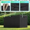 Furmax 90 Gallon Water Resistant Lockable Deck Box & Reviews | Wayfair