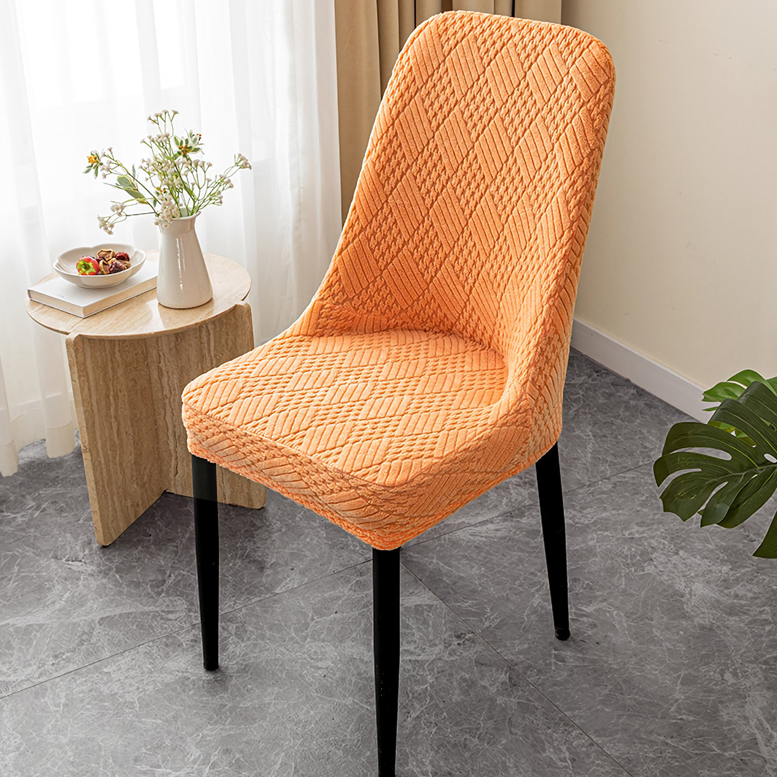 Corrigan Studio® Polyester Dining Chair Slipcover | Wayfair