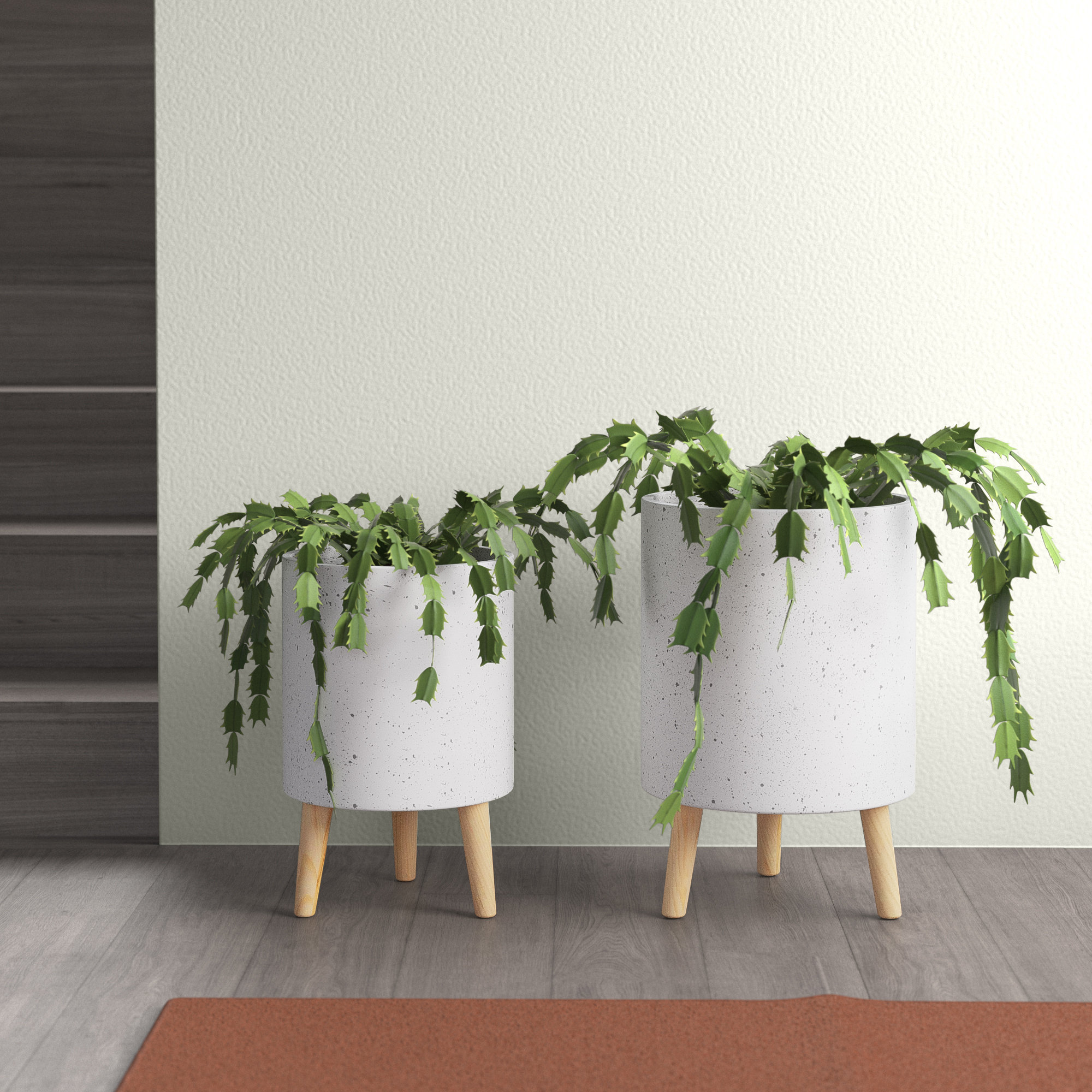 Mercury Row Annika 2 - Piece Clay Pot Planter Set | Wayfair