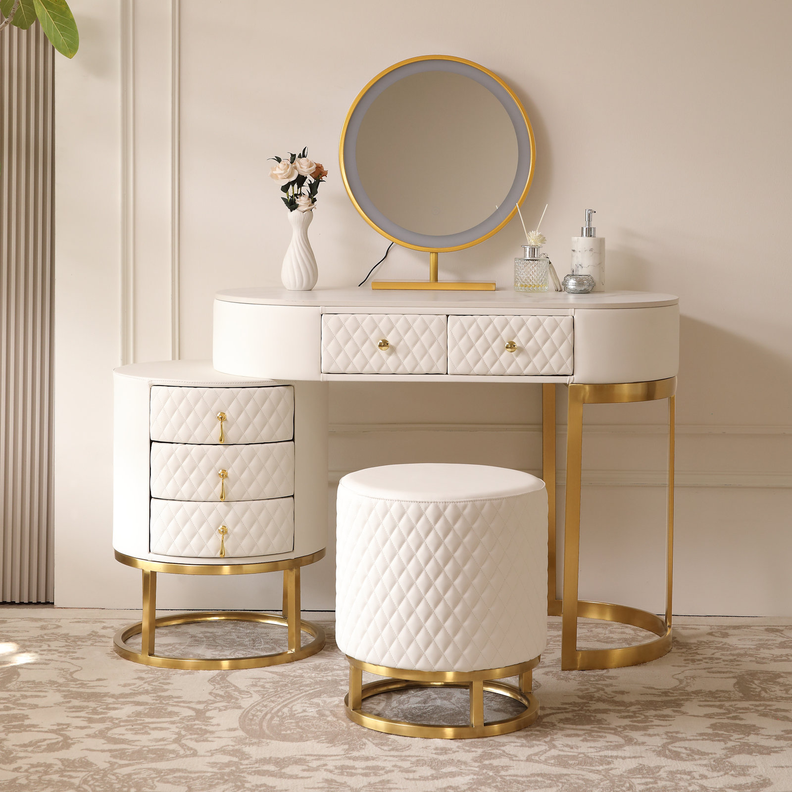 Everly Quinn Amnon Vanity & Reviews | Wayfair