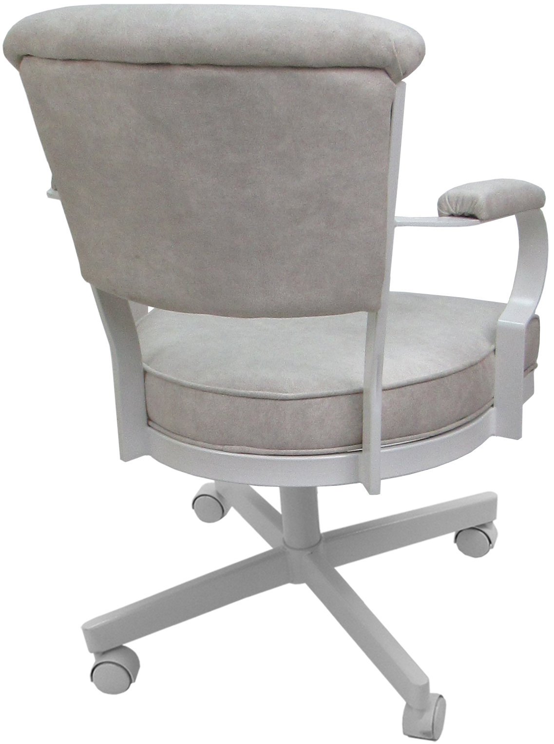 Red Barrel Studio® Charnisha Metal Dining Caster Chair | Wayfair