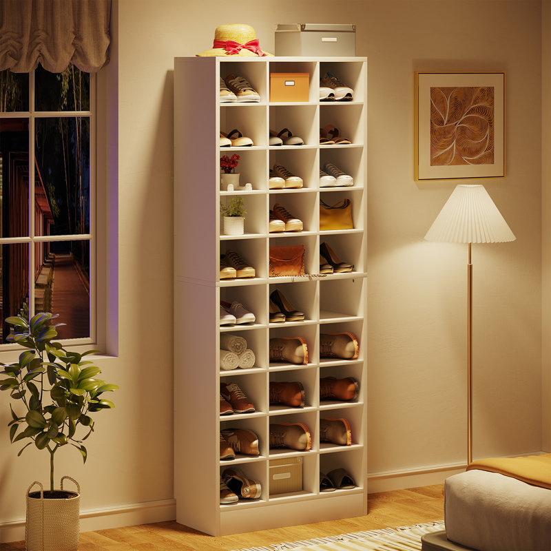 Hokku Designs 30 Pair Shoe Storage Cabinet & Reviews | Wayfair
