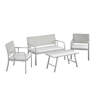 COSCO 4-Piece Folding Conversation Set & Reviews | Wayfair