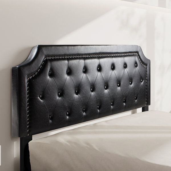 Winston Porter Jashod Bed Frame Upholstered Low Profile Platform Bed ...