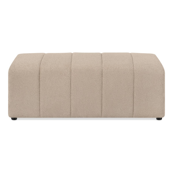 AllModern Rex Polyester Blend Upholstered Bench & Reviews | Wayfair