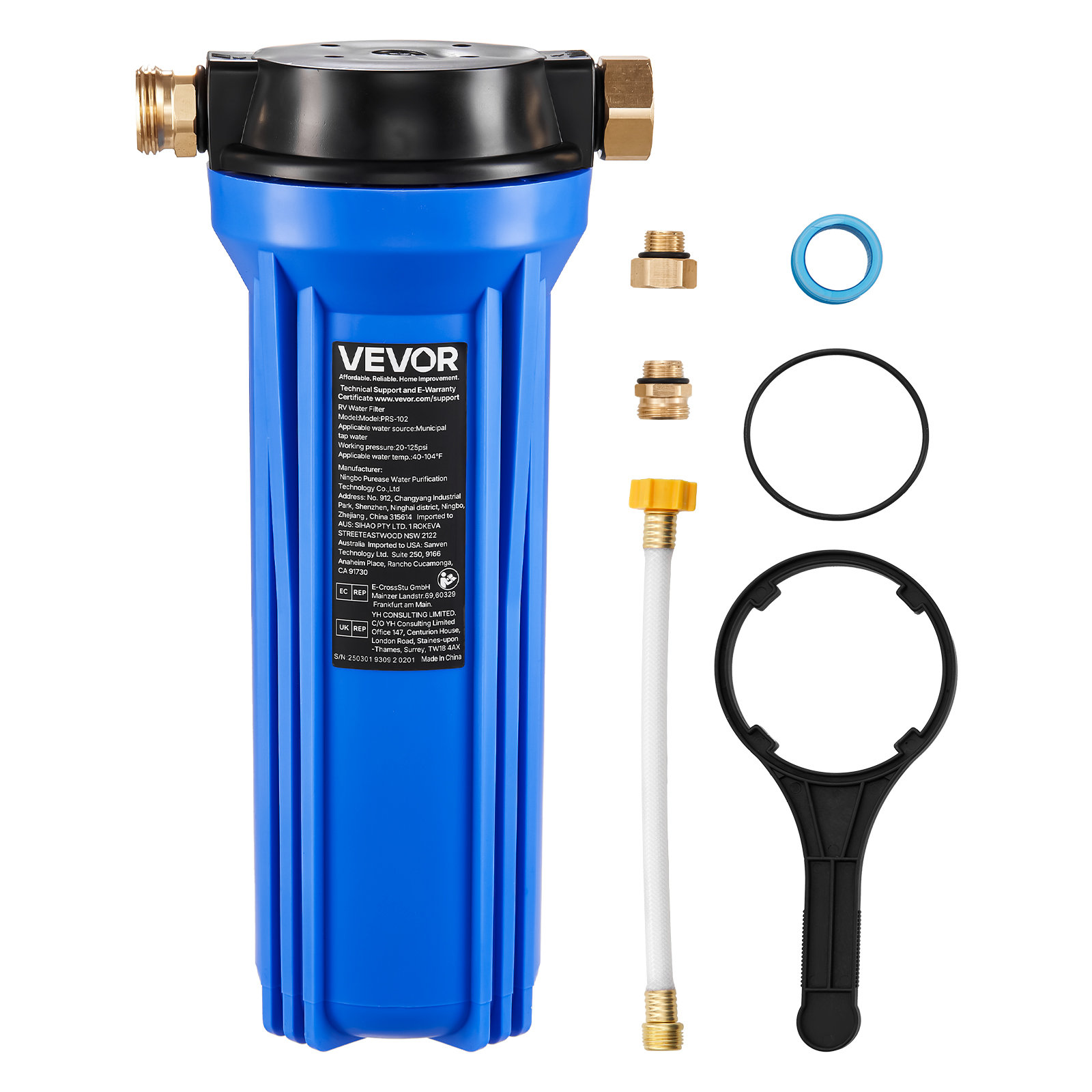 Stellweilan Tessberg RV Water Filter System for Clean Water Filtration ...