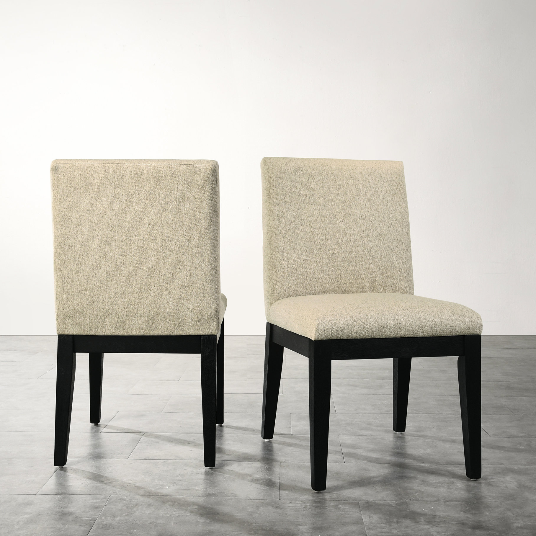 Red Barrel Studio® Furniture Beige Dining Chair (2) - Versatile For ...