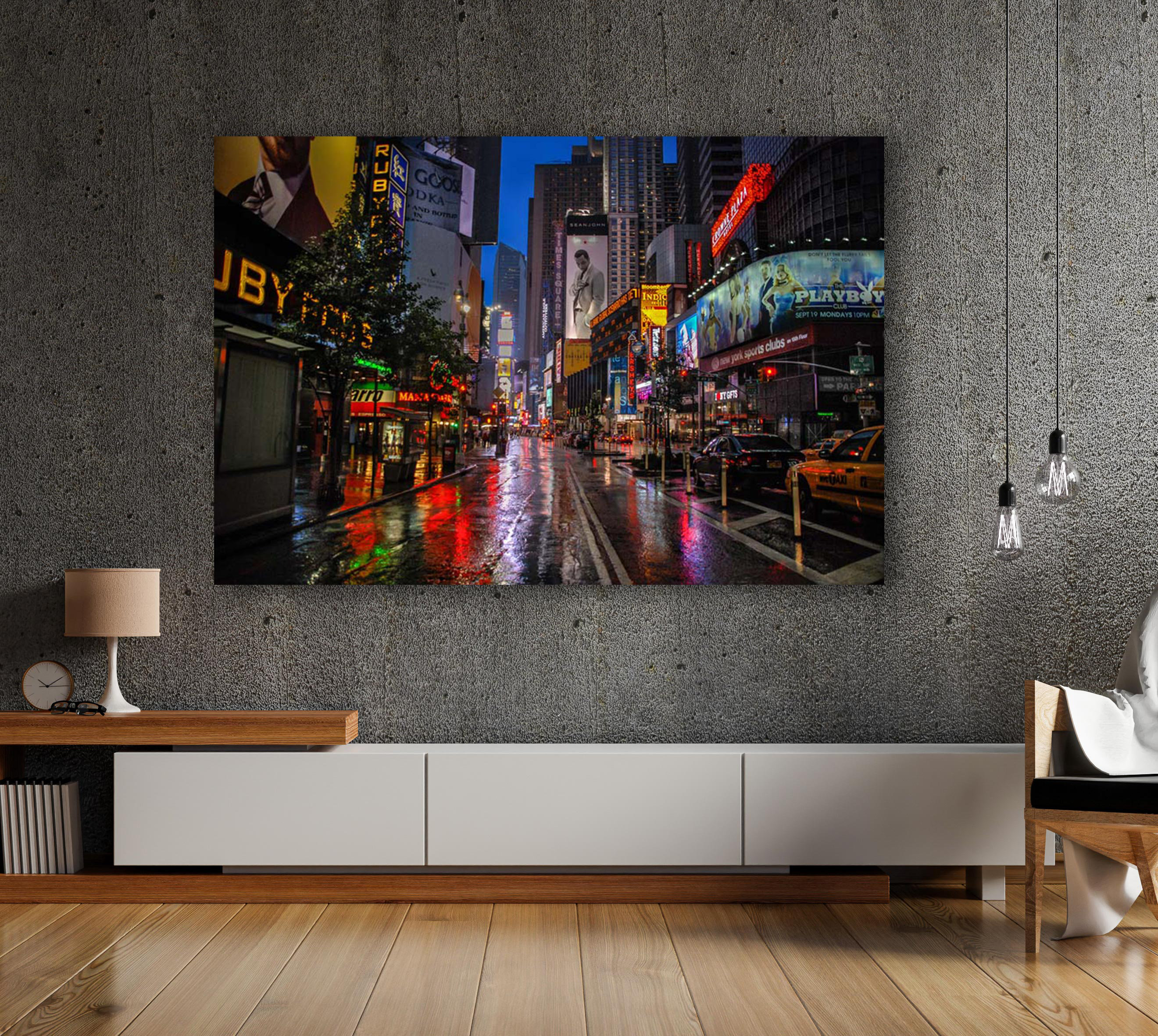 Latitude Run® Times Square, NYC. Stretched Canvas Wall Art | Wayfair