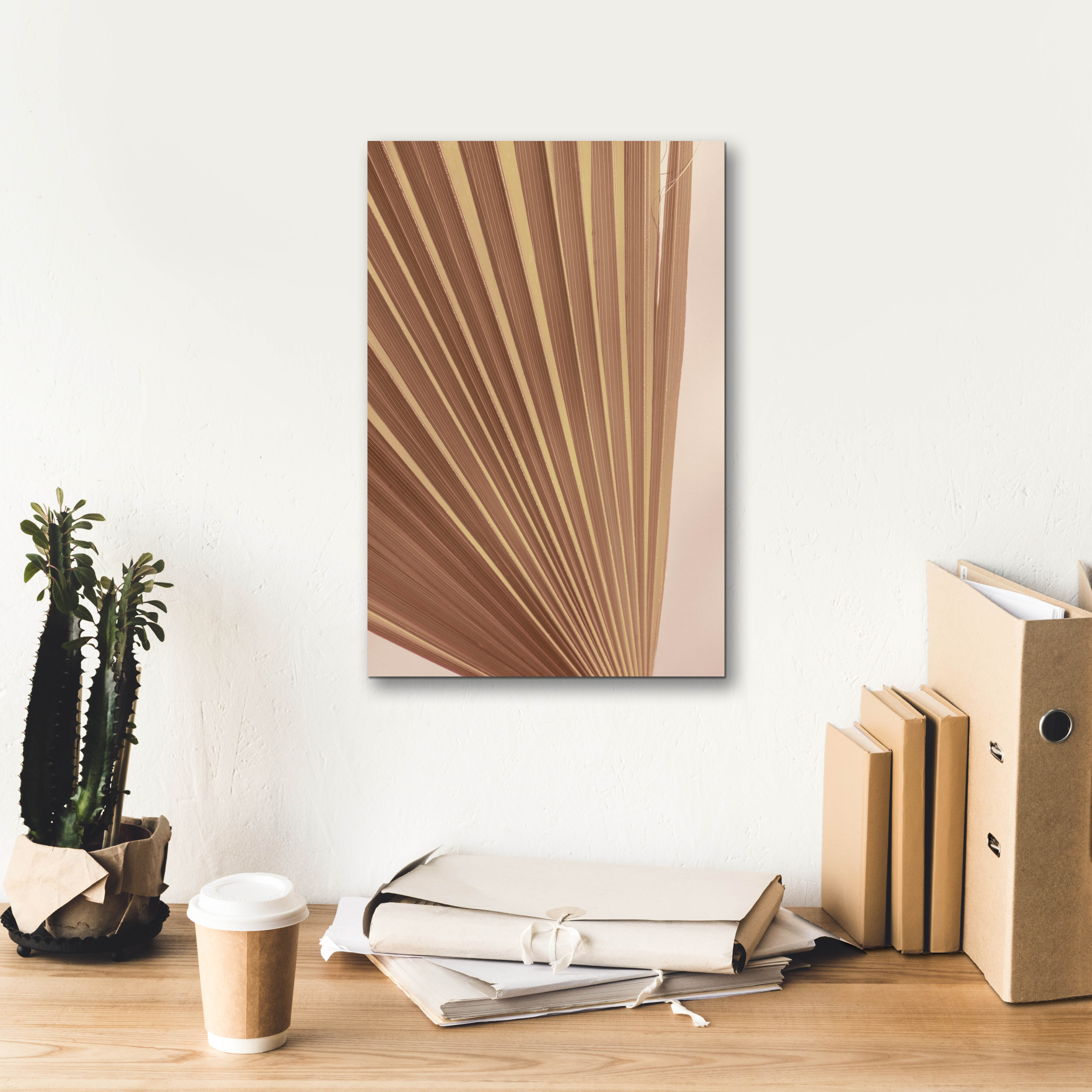 Ebern Designs 'Pastel Fan 2' by Ian Winstanley Canvas Wall Art | Wayfair