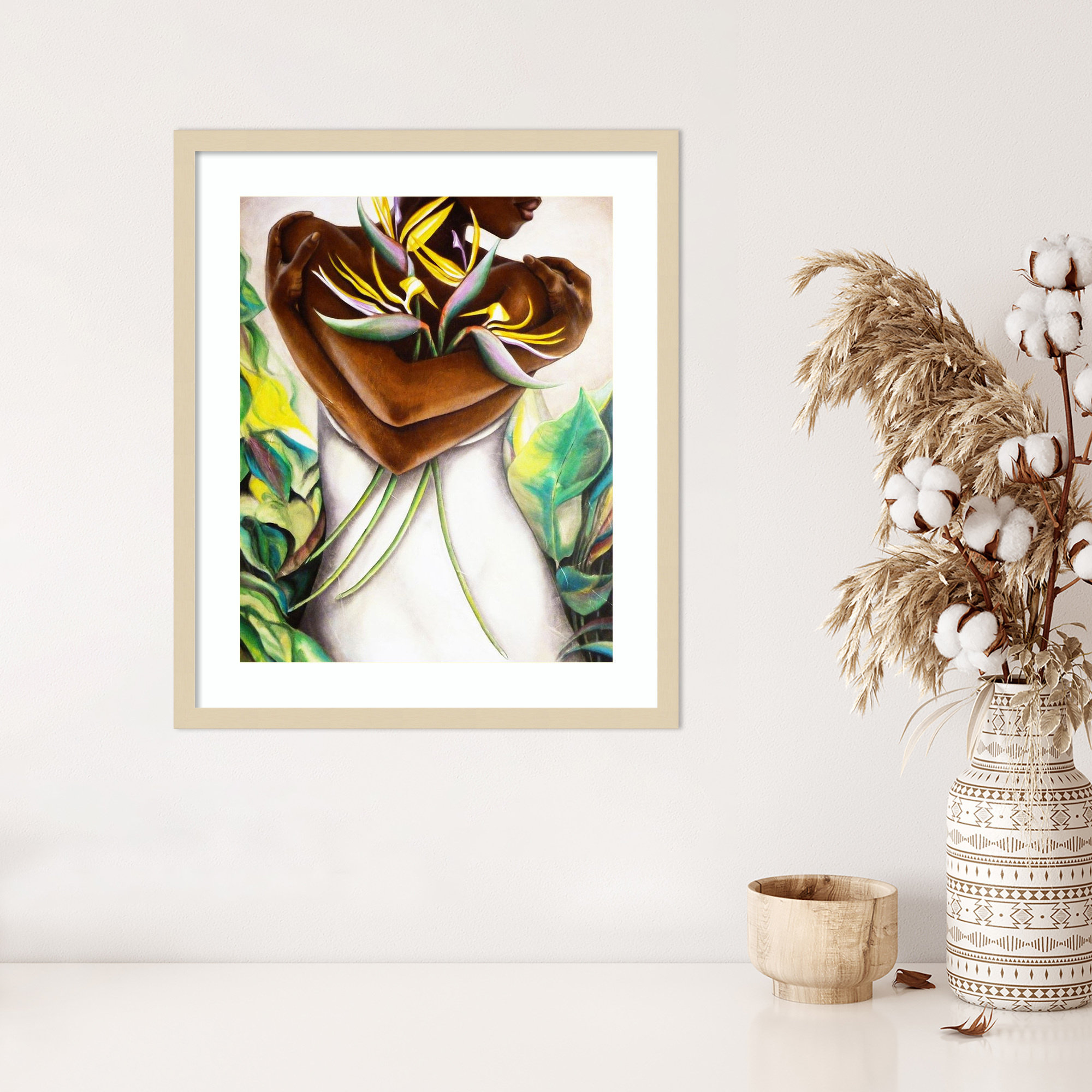 Lark Manor™ Bird of Paradise by Marcella hayes Muhammad Wood Framed ...