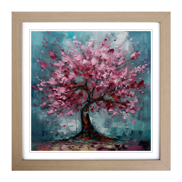 Marlow Home Co. Cherry Blossom Tree Expressionism No.2 - Print ...