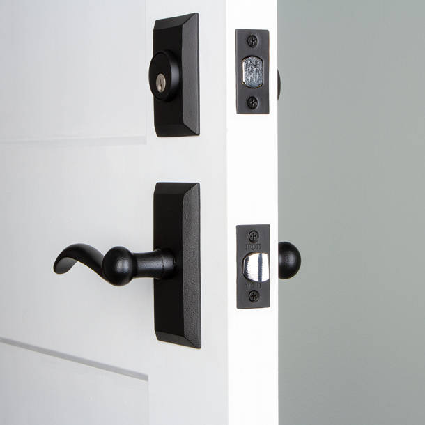 Ageless Iron Keep Plate with Dirk Lever & Reviews | Wayfair