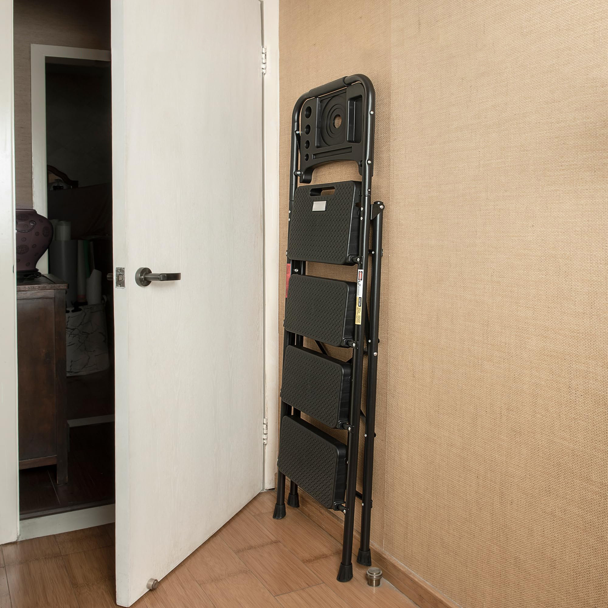 WFX Utility™ 4 - Step Steel Folding Small Step Ladder | Wayfair