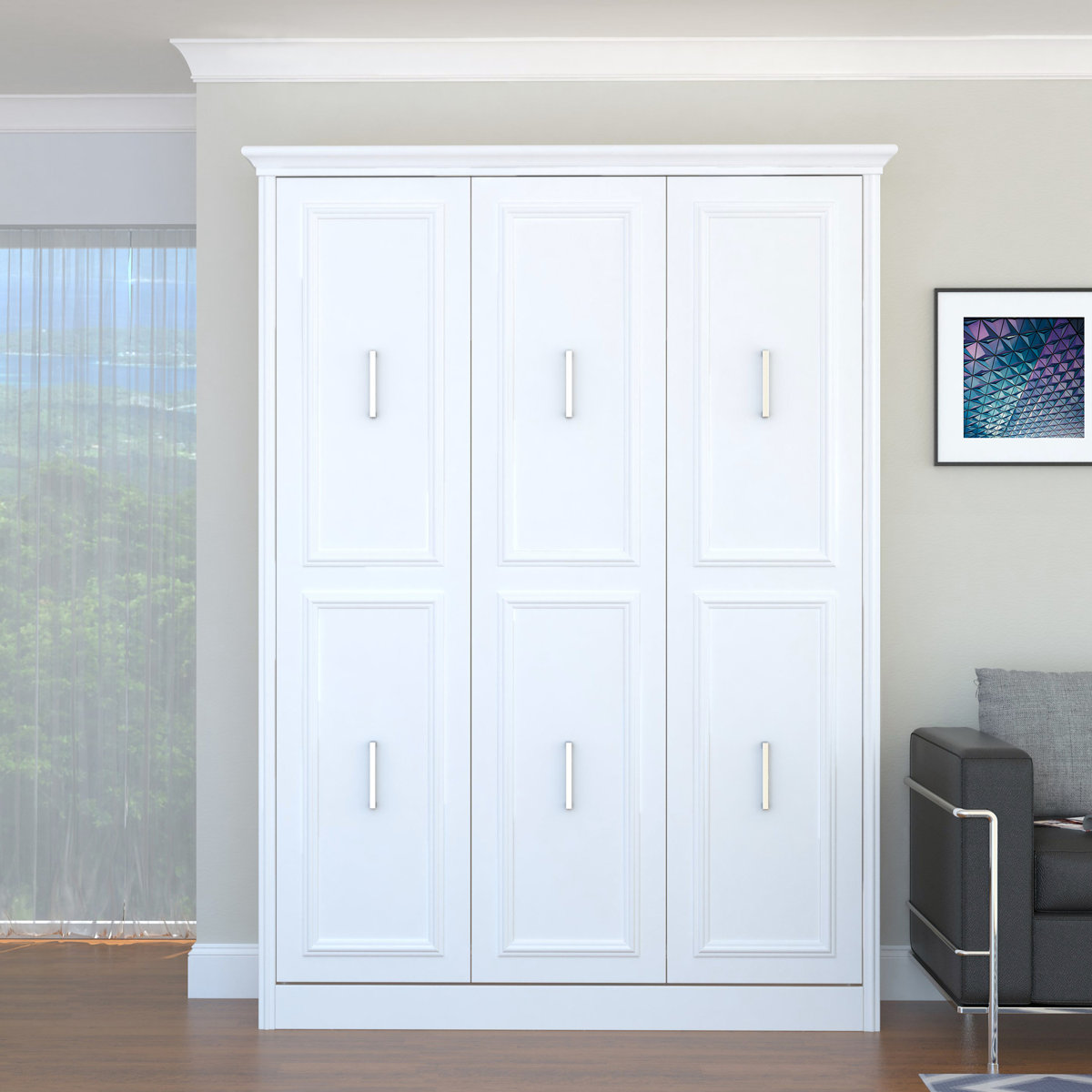 Xtraroom Avalon Queen Portrait Wall Bed | Wayfair