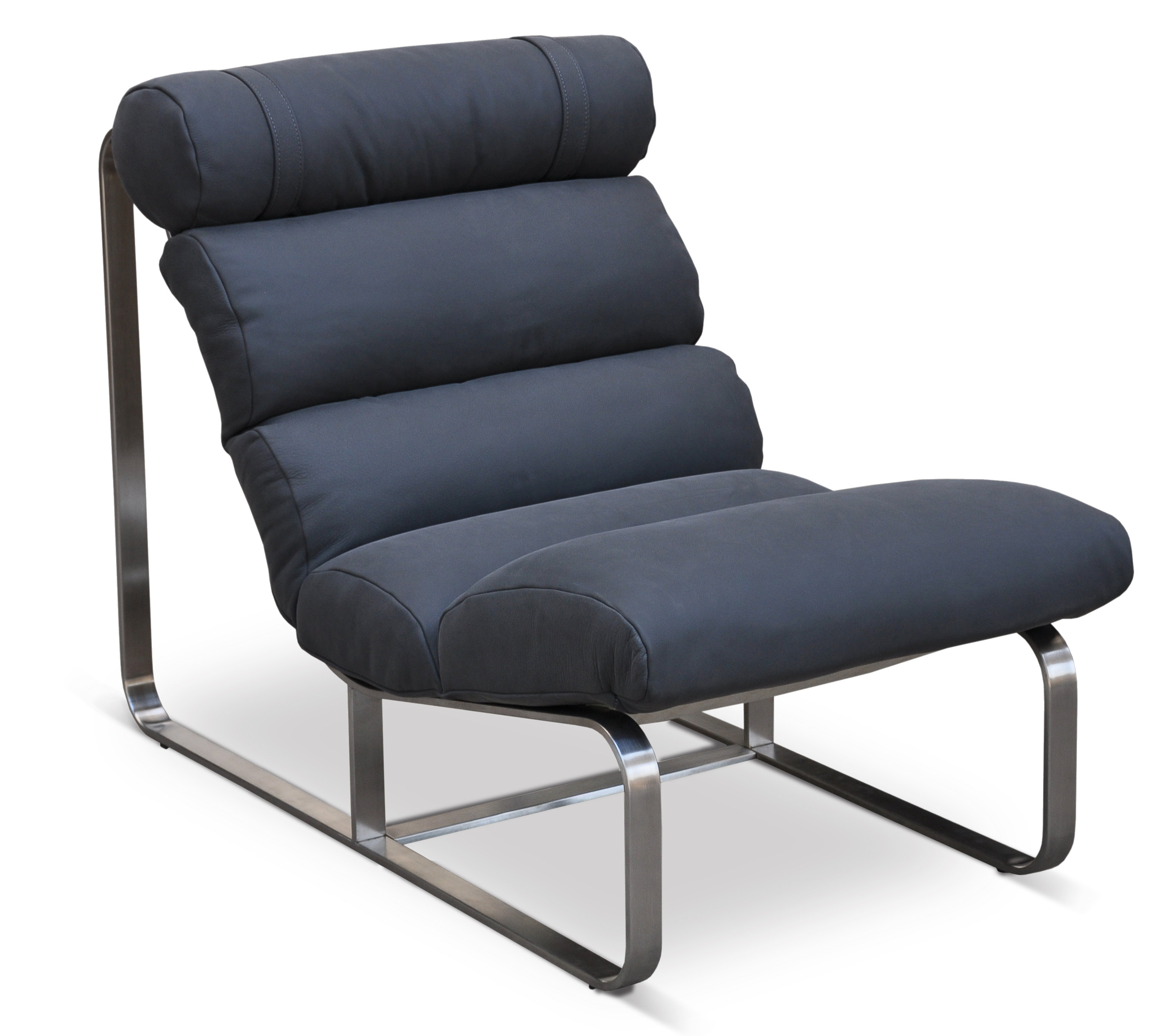 Orren Ellis 33.5" W Top Grain Leather Lounge Chair | Wayfair